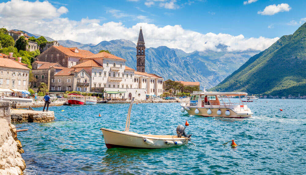 Montenegro. Resorts map - Travellizy